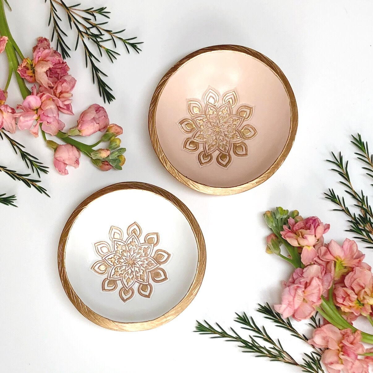 Mandala Ring Dish / Personalized Ring Dish / Gifts for Her ...
