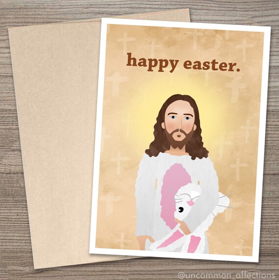 Happy Easter Jesus Bunny