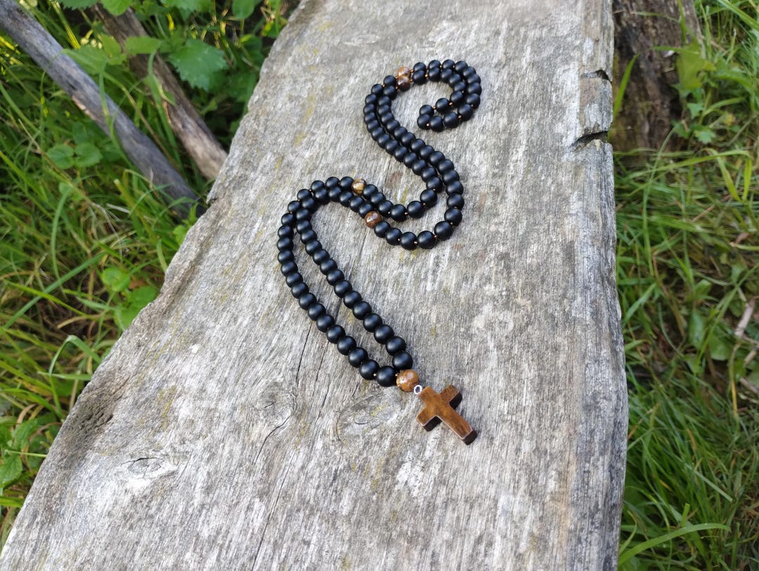 Father's Day Gift Orthodox Prayer Rope, Orthodox Cross Necklace ...