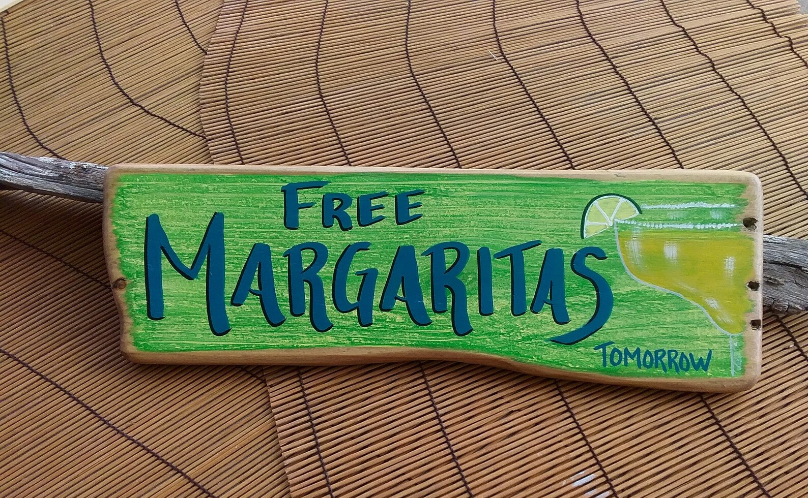 Custom Hand Painted Wood Signs, Made to Order, Beach Décor, Tiki Bar ...