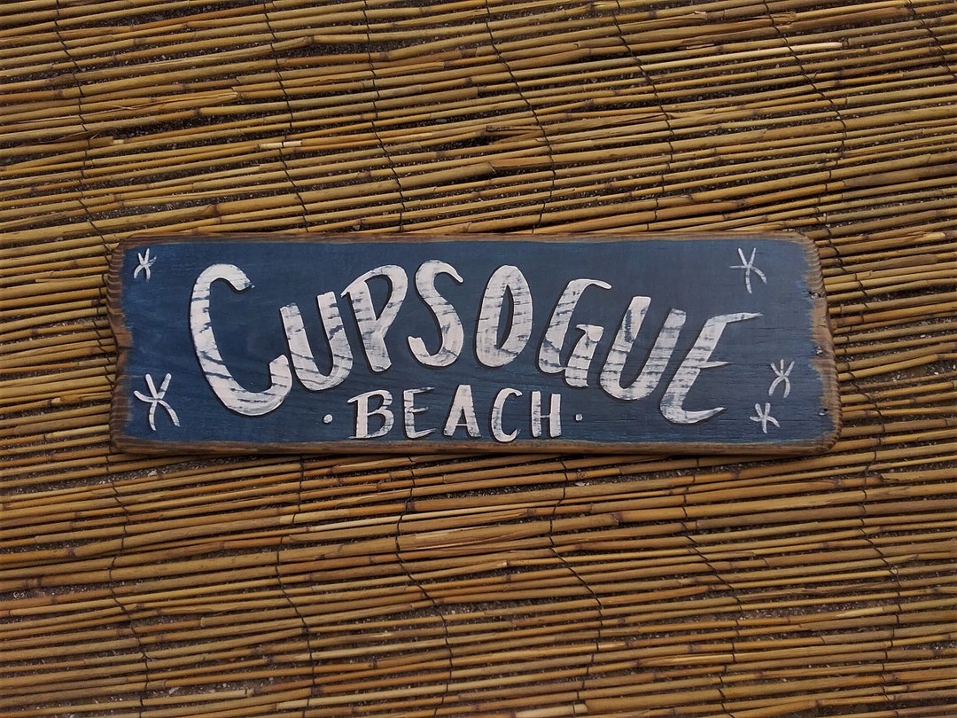 Distressed Custom Beach Sign Made to Order, Beach Décor, Personalized ...
