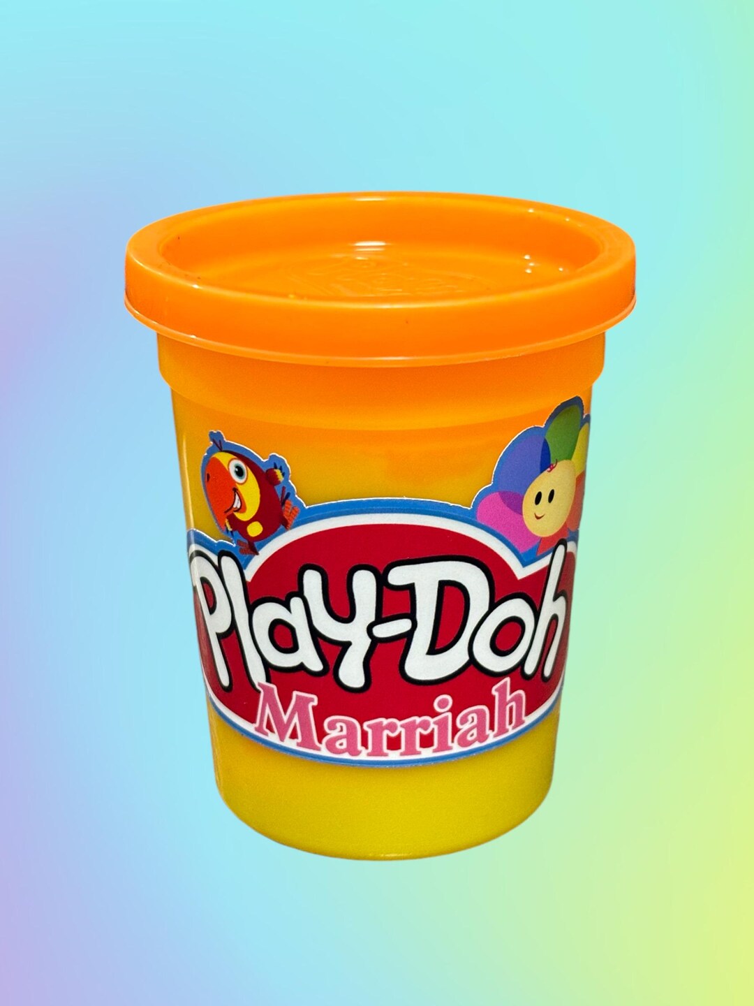 Baby First TV Play-doh Stickers for 4oz Container - Etsy