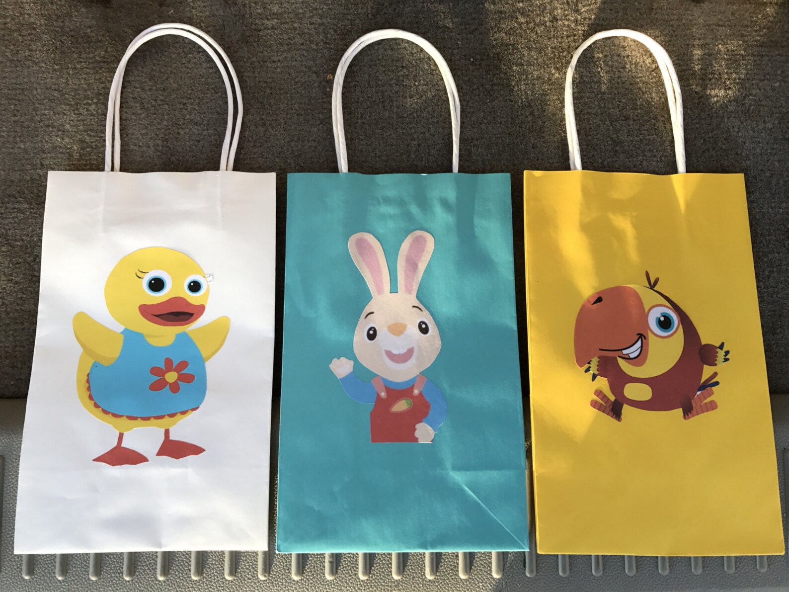 Home-made Baby First TV Inspired Candy Bags | Etsy