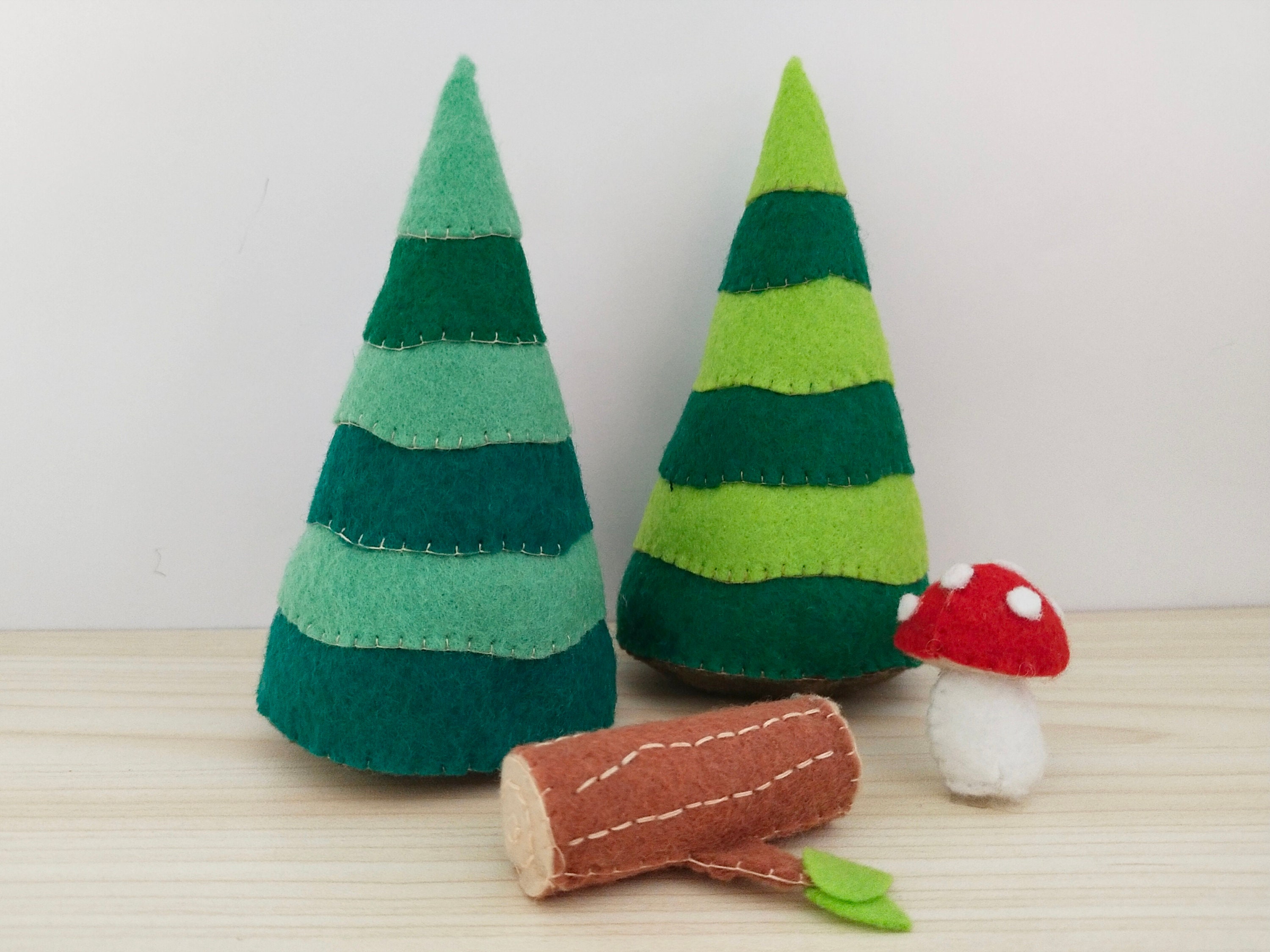 Woodland Animals Felt PDF Pattern and Tutorial - Etsy