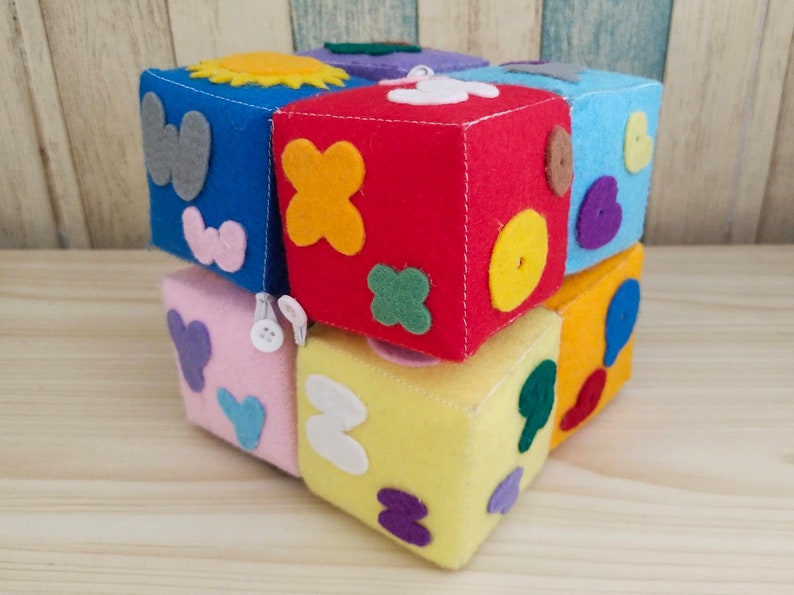 PDF Pattern and Tutorial Felt Alphabet Cube - Etsy