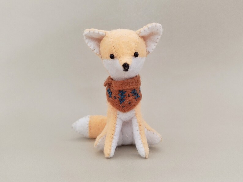 Felt Fox Sewing Pattern: PDF Tutorial - Etsy Canada
