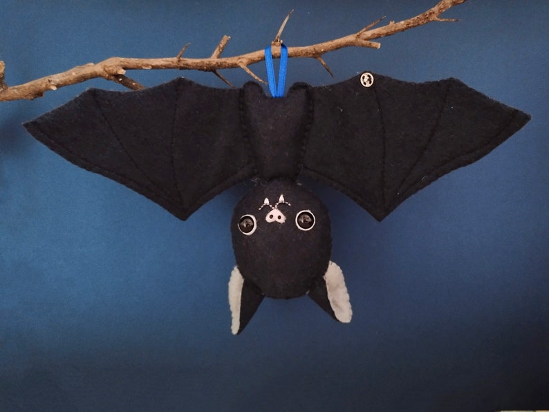 Bat Felt Doll PDF Pattern and Tutorial - Etsy