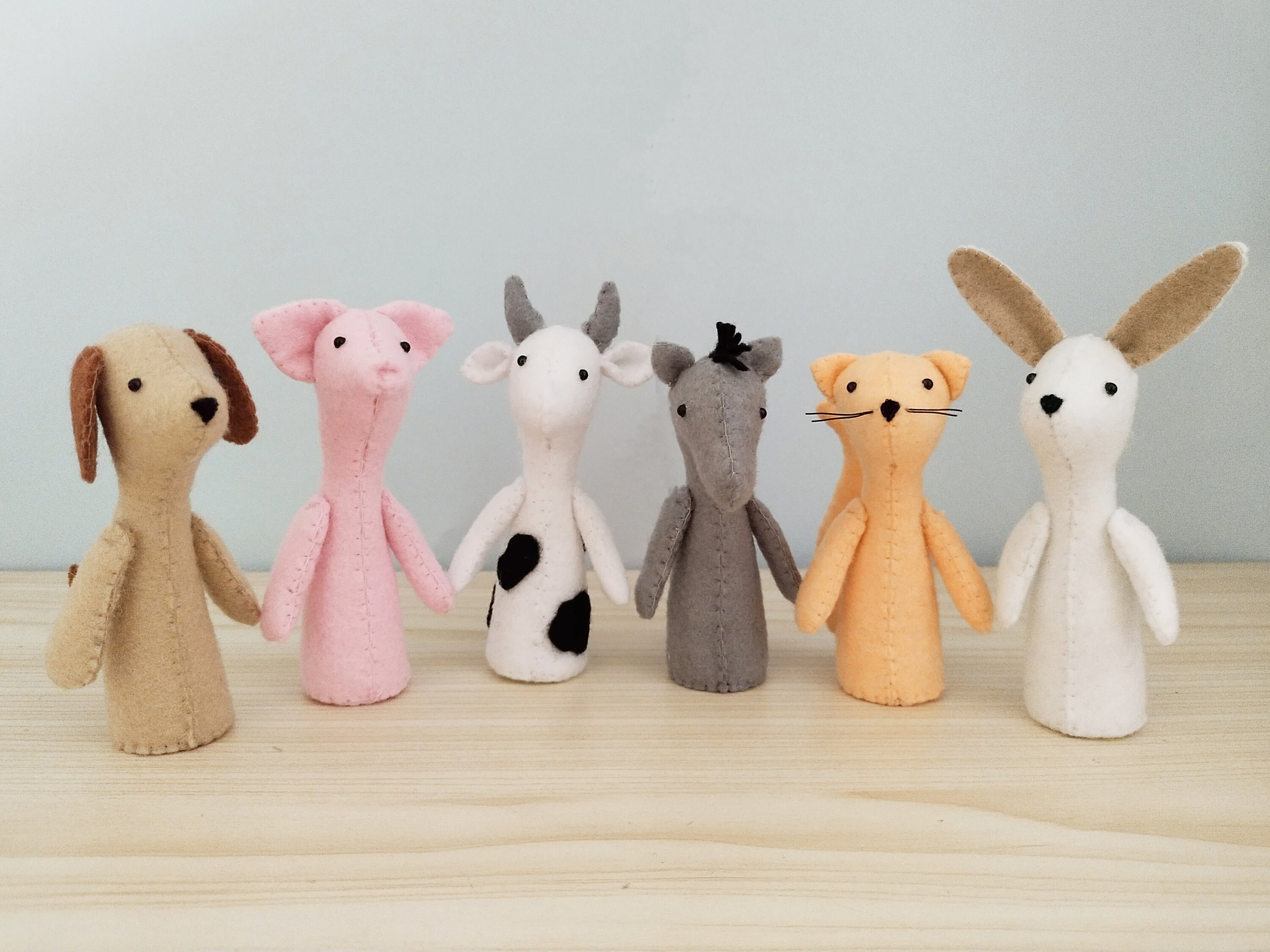 Felt Farm Animals and Barn PDF Pattern and Tutorial - Etsy