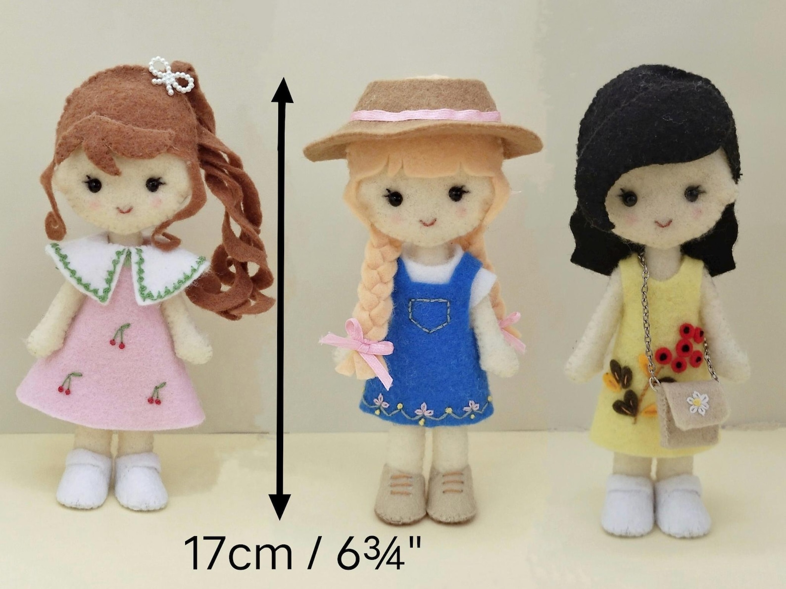 Felt Dress up Doll and Wardrobe PDF Pattern and Tutorial - Etsy