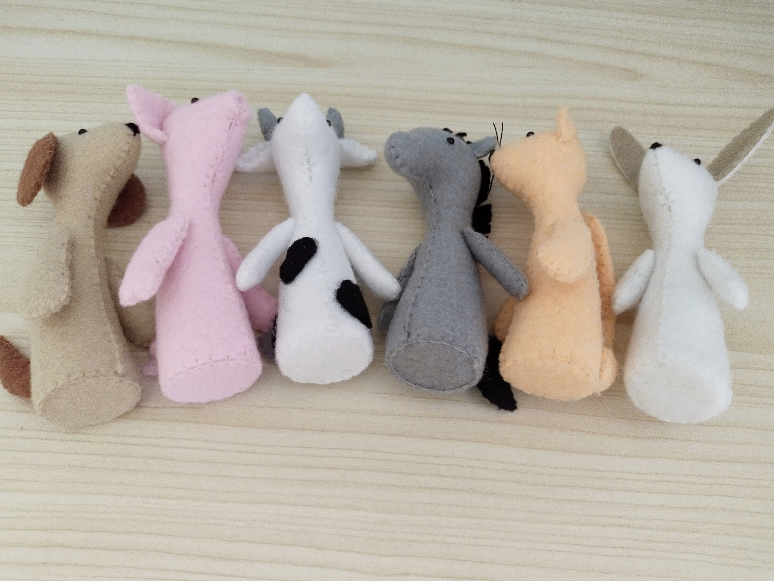 Felt Farm Animals and Barn PDF Pattern and Tutorial - Etsy