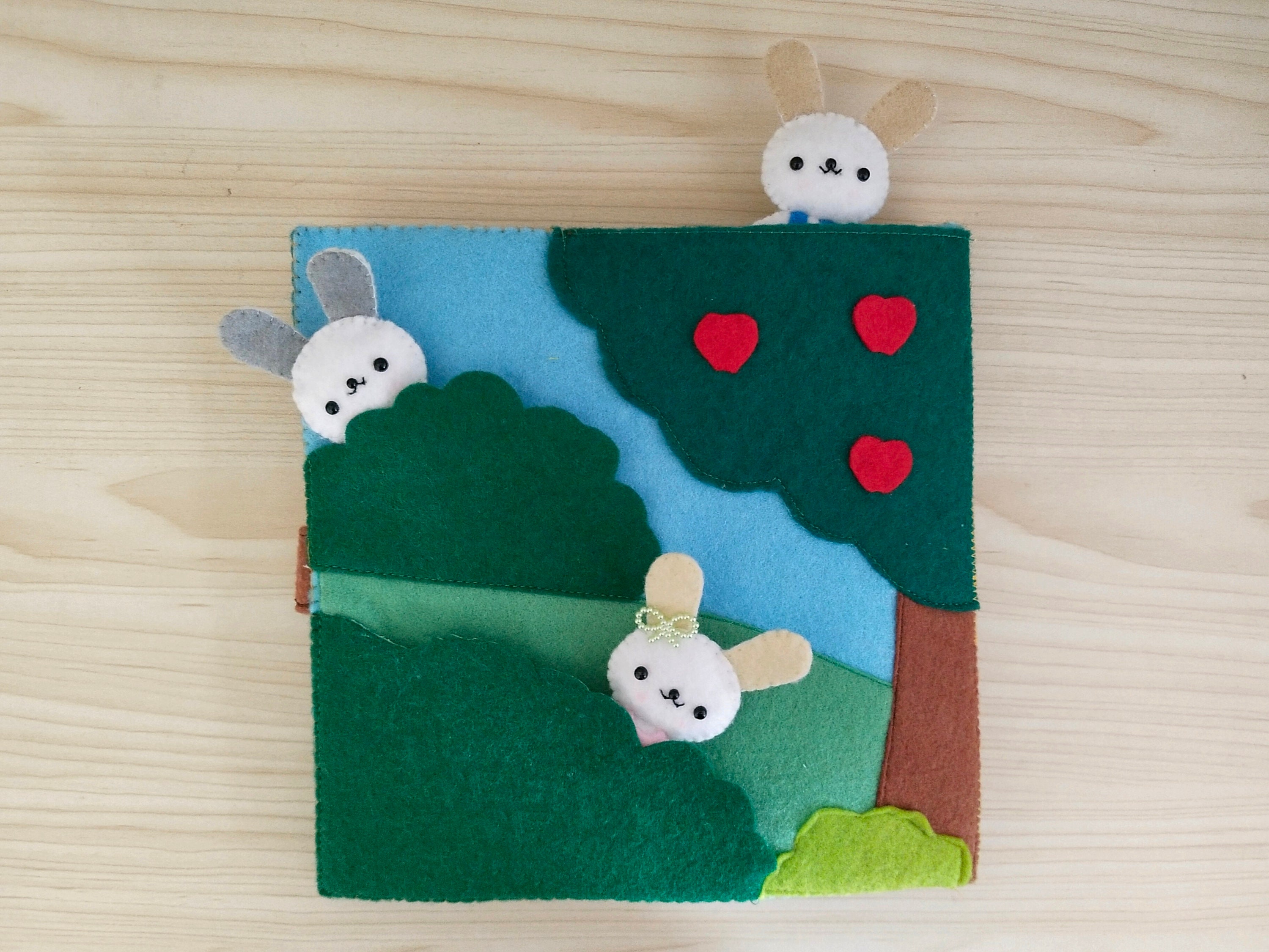 Hide and Seek Quiet Book PDF Pattern and Tutorial - Etsy