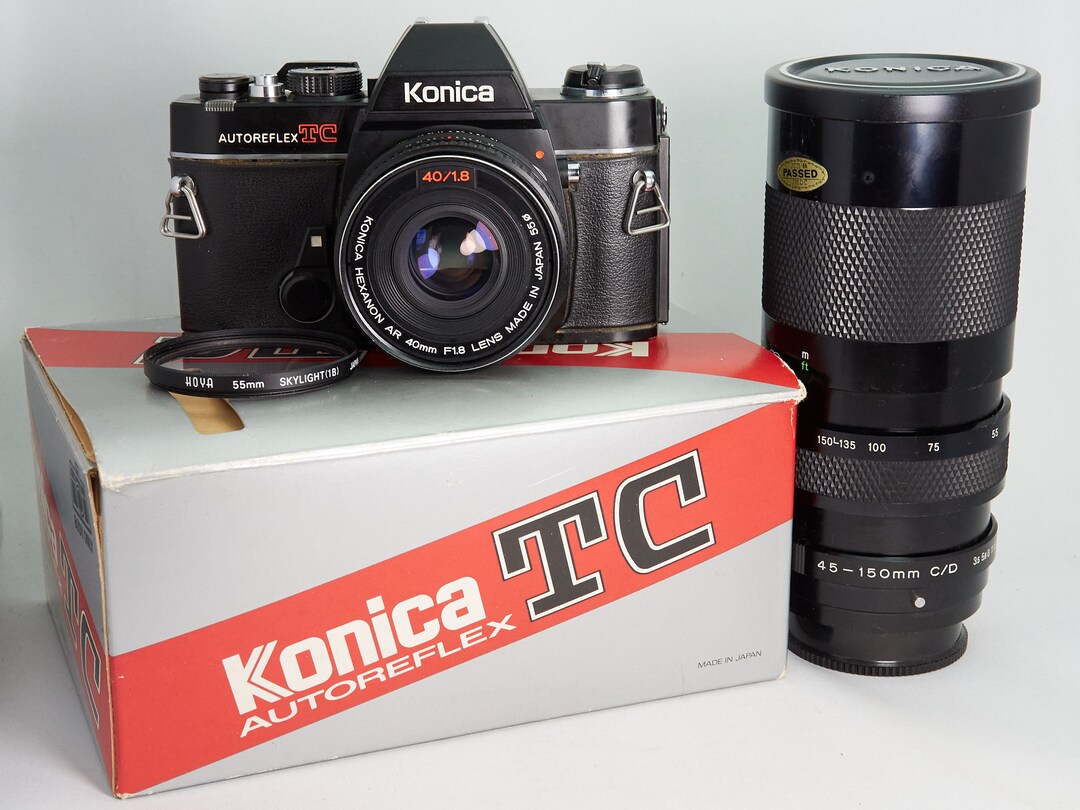 Konica Autoreflex TC 35mm Mechanical Film Camera With 40mm Lens - Etsy