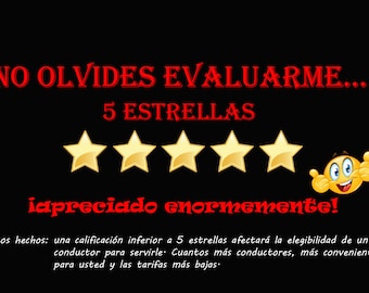 Uber Lyft Headrest 5 Star Ratings Decal Sign Rideshare Car - Etsy