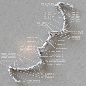 Aloy's Shadow Sharpshot Bow 3D Model Inspired by Horizon Printable STL ...