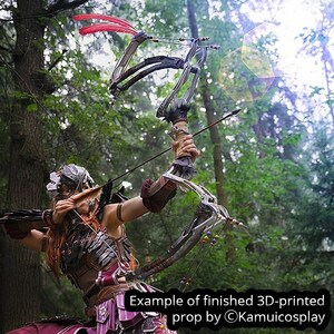 Aloy's Shadow Sharpshot Bow 3D Model Inspired by Horizon – Printable ...