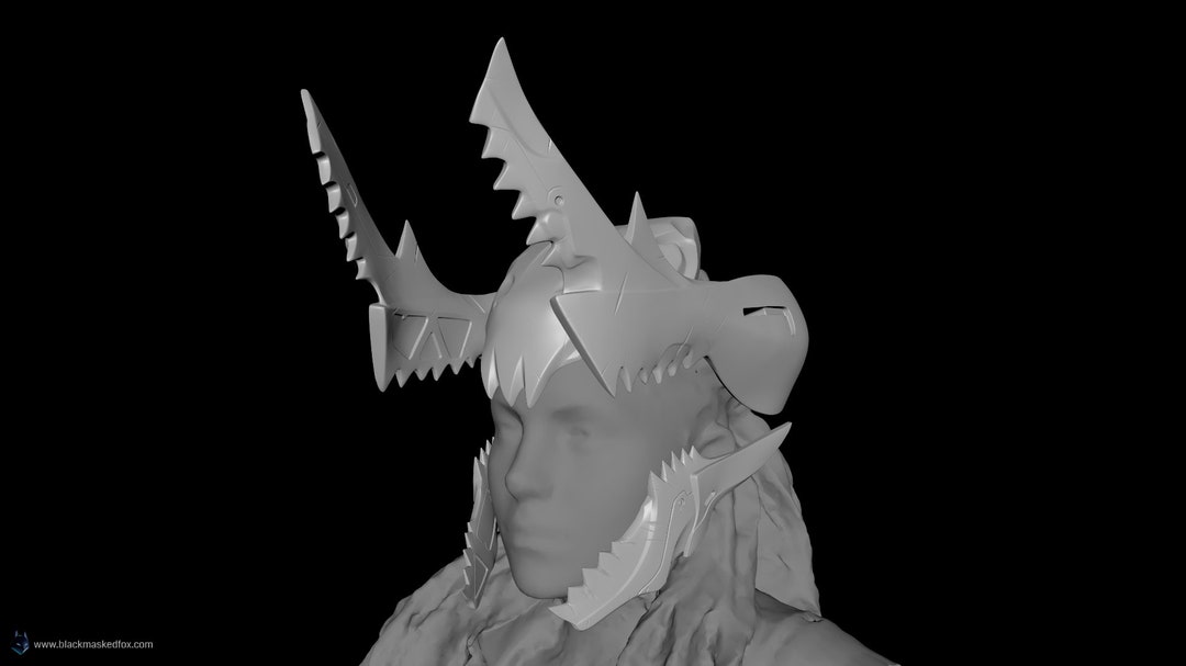 Tenakth Skirmisher / Vanquisher Headpiece 3D Model File - Etsy