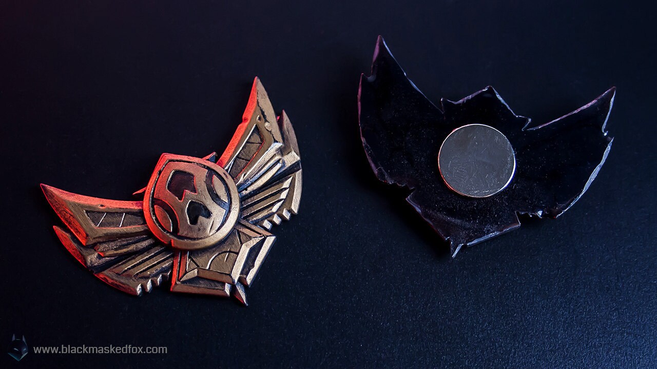 Bronze Badge, Lol Hand Painted - Etsy
