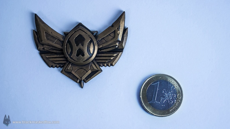 Bronze Badge Lol Hand Painted - Etsy