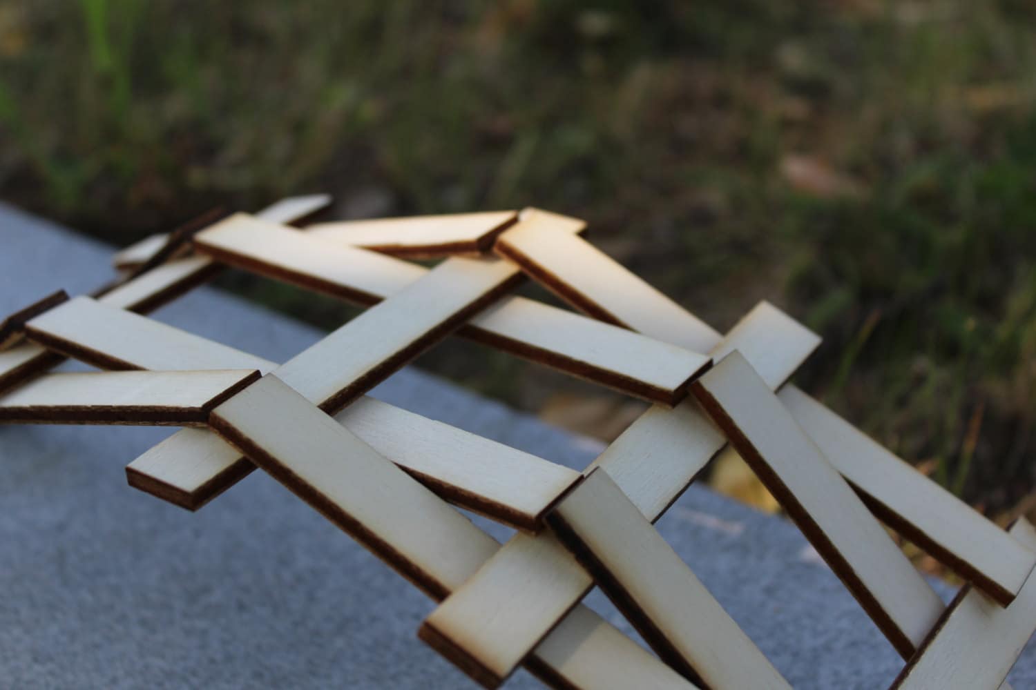 Self Supporting Bridge Inspired by Leonardo Da Vinci - Hard Version - Etsy