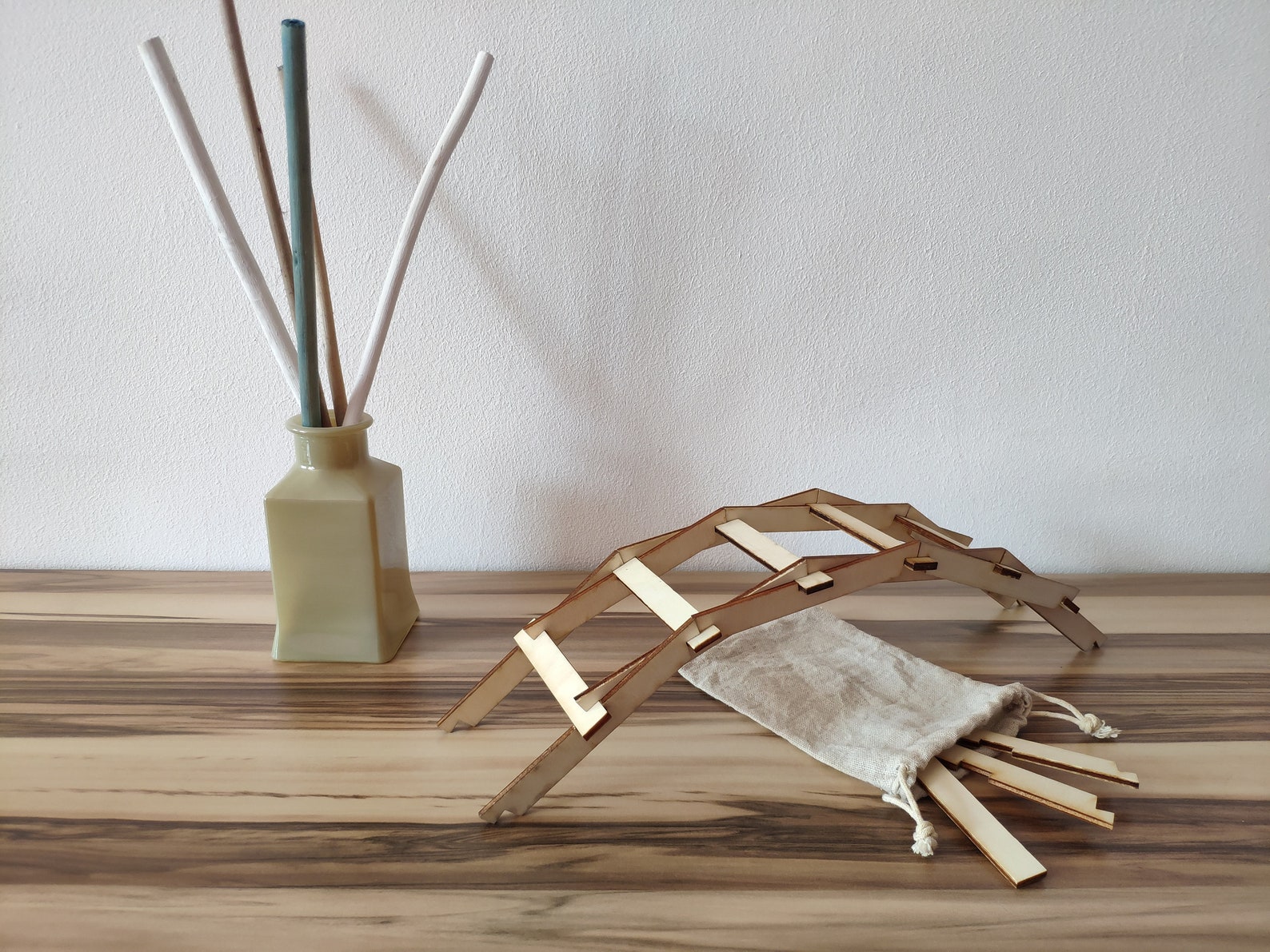 Self Supporting Bridge Inspired by Leonardo Da Vinci Easy Version - Etsy