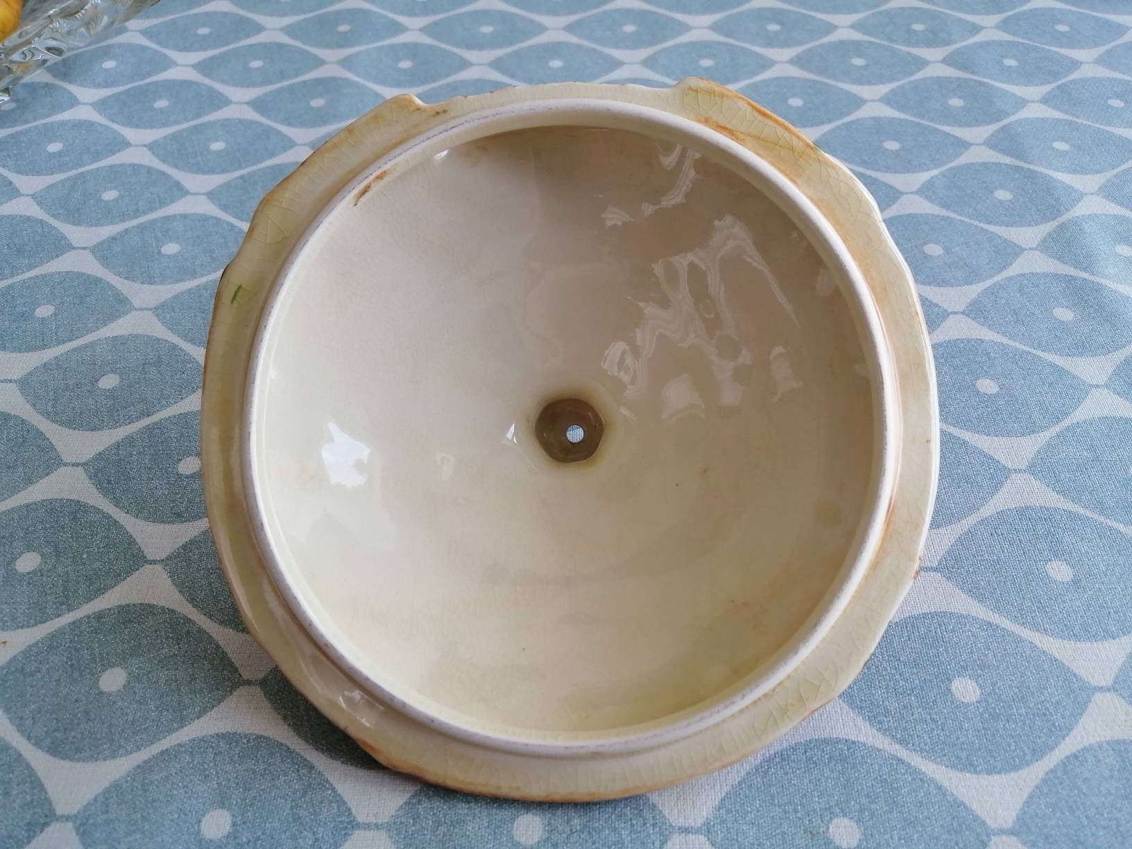 Beswick Ware Butter/cheese Dish 1930s Lidded Cottage Style Circular ...