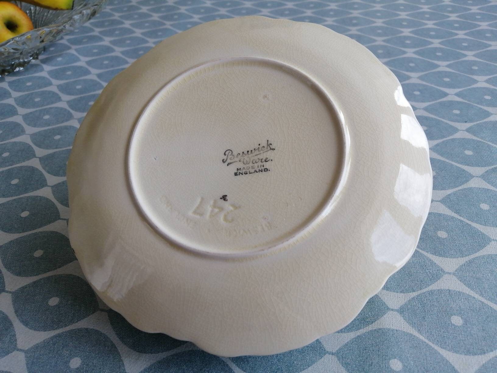 Beswick Ware Butter/cheese Dish 1930s Lidded Cottage Style Circular ...