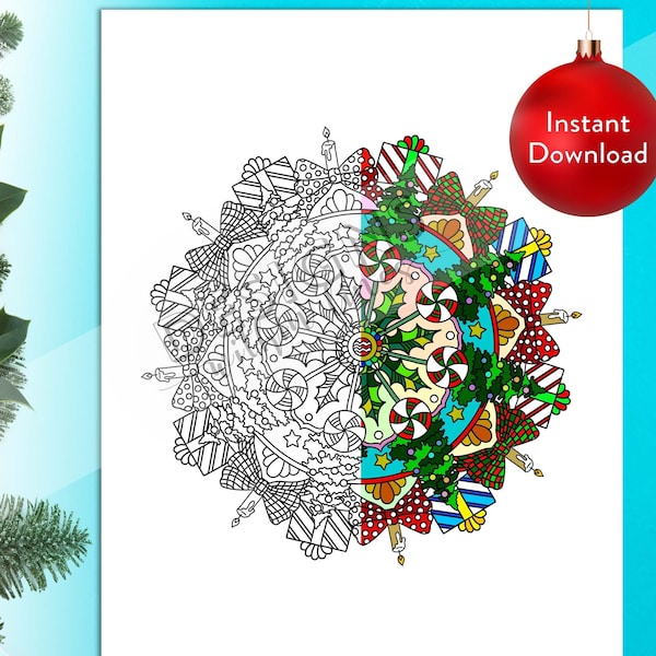 Zentangle Christmas - Etsy