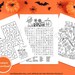 Halloween Kids Activity Bundle #4 | Printable DIGITAL DOWNLOAD | Word ...
