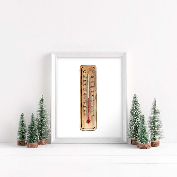 Cabin Thermometer - Etsy