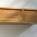Floating Oak Desk / White Oak / Dark Oak - Etsy