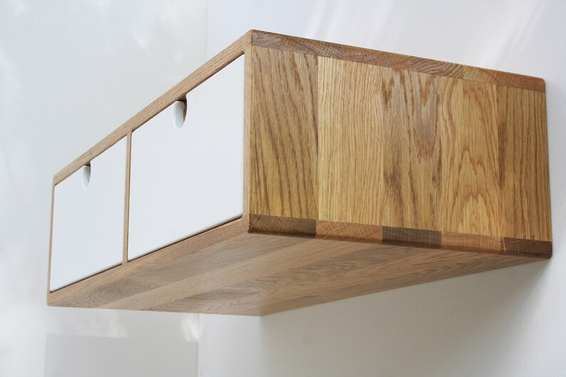 Dressing Table With Drawers / White Oak / Dark Oak - Etsy