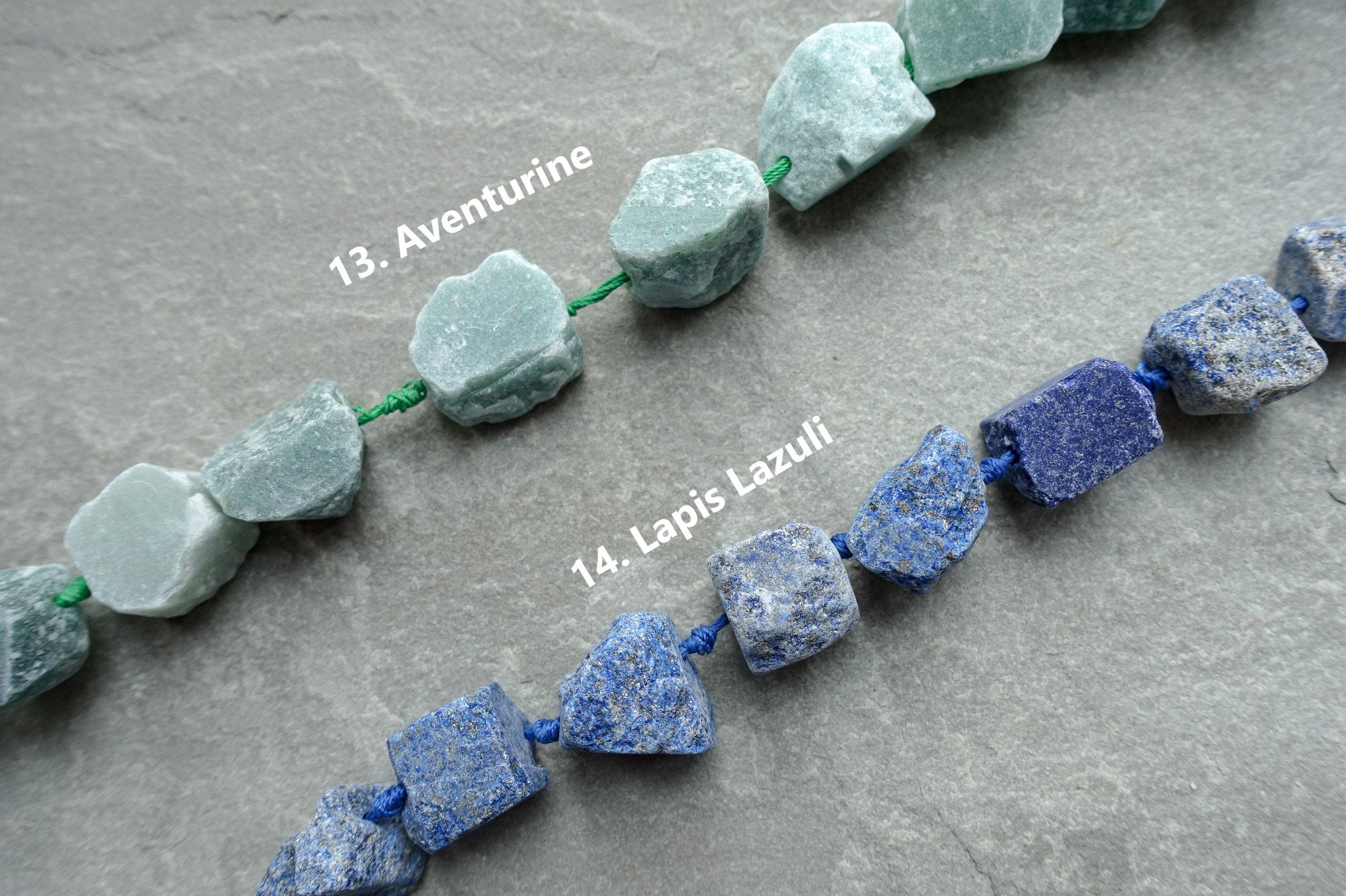 Natural Raw Chunky Crystal Nugget Beads Untreated Ore Beads - Etsy UK