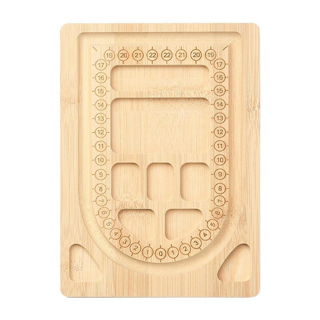 Small Bamboo Bracelet Bead Design Boards, Jewelry Making Board, Travel ...