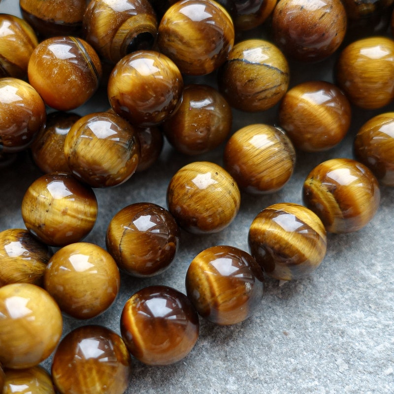 Tiger Eye Bead - Etsy