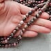 4 Sizes - Natural Round Rhodonite Jasper Beads, 4mm 6mm 8mm 10mm ...