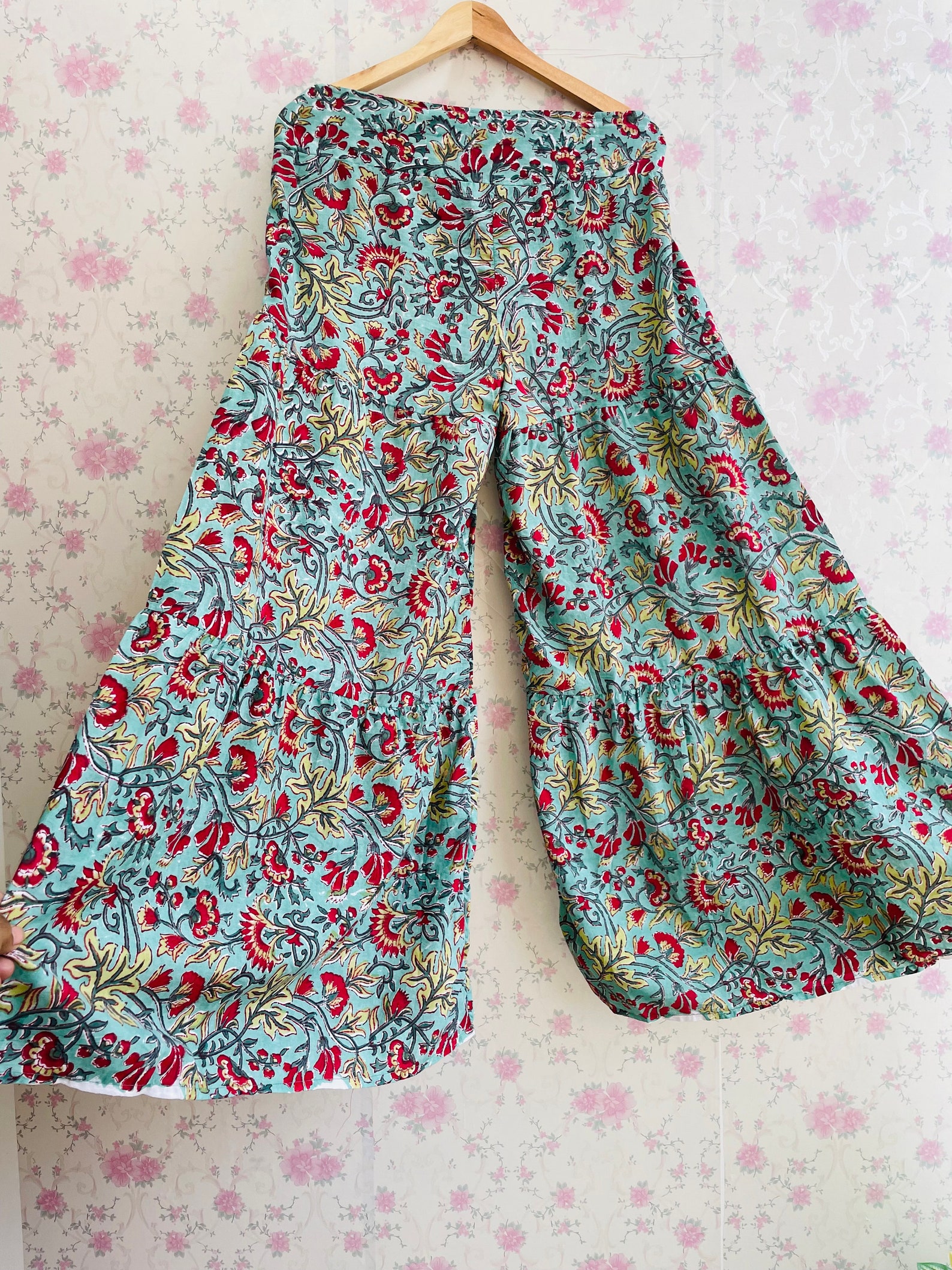 Hand Block Print Cotton Co-ord Set Bohemian Co-ord Set Women Summer ...