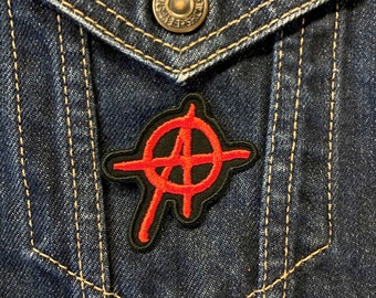 Anarchy Iron on Patch - Etsy