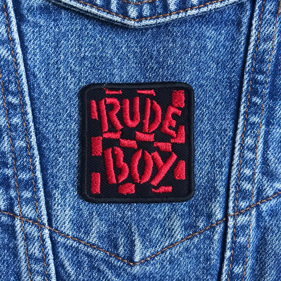 Rude Boy Ska Iron on Patch - Etsy