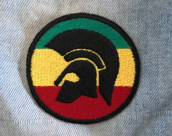 Reggae Rastafari Iron on Patch | Etsy