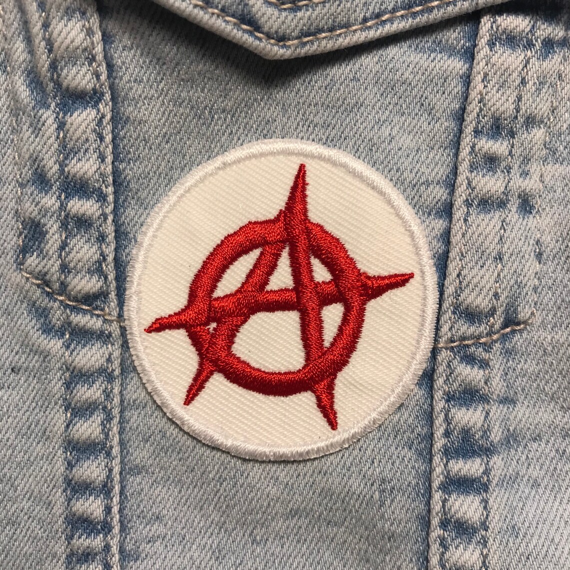 Anarchy Iron on Patch - Etsy