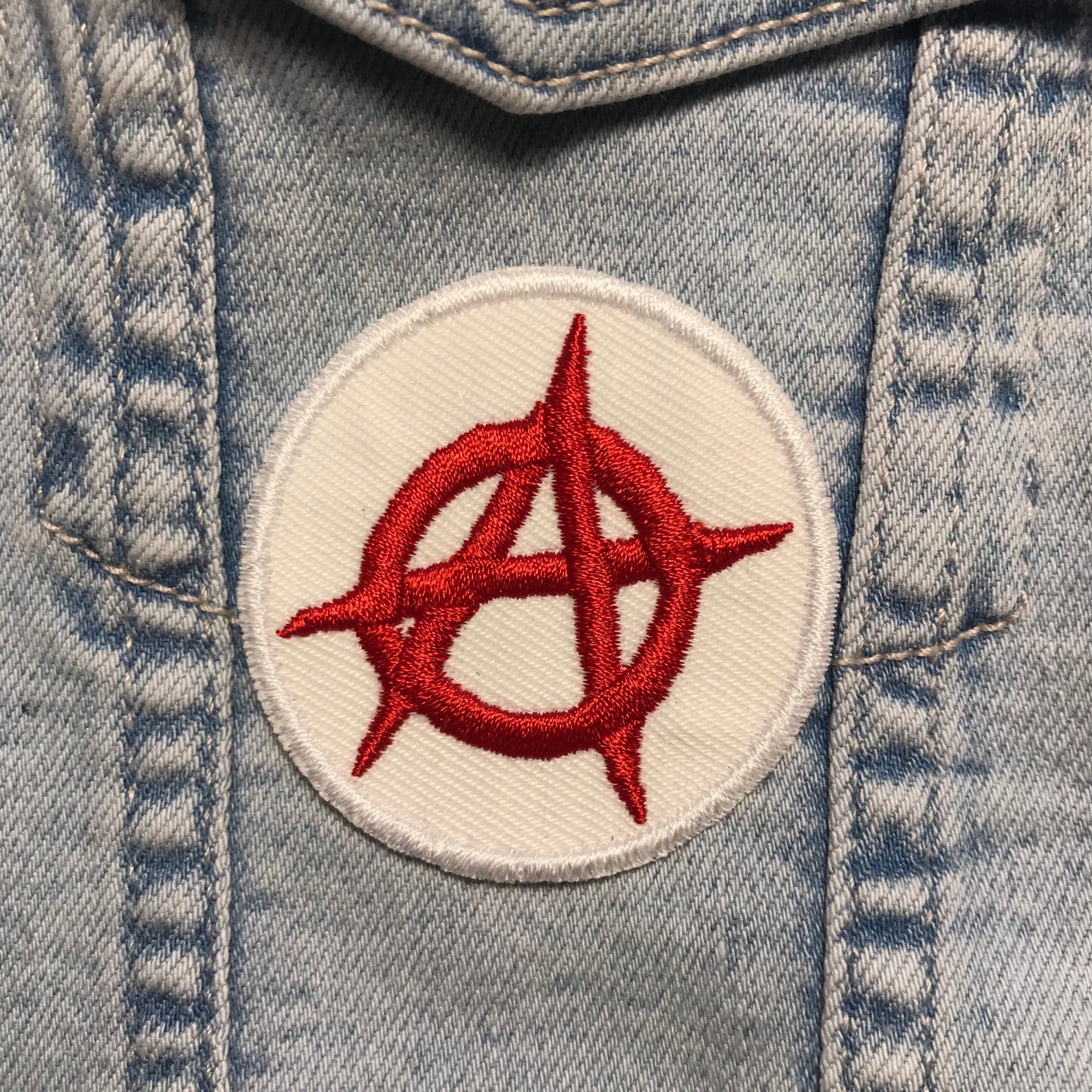 Anarchy Iron on Patch - Etsy