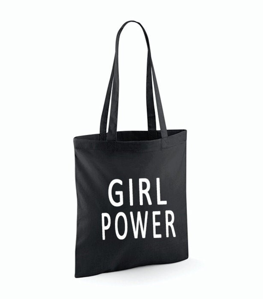 Girl Power Feminist Tote Bag Feminism - Etsy