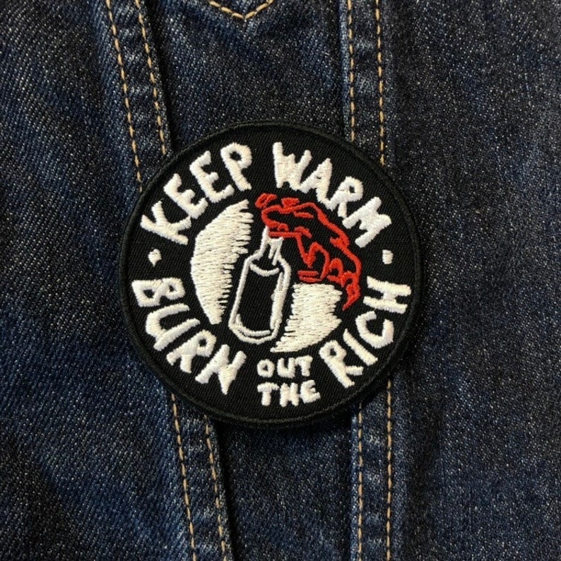 Punk Iron on Patch - Etsy