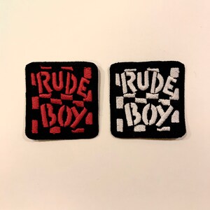 Rude Boy Ska Iron on Patch | Etsy