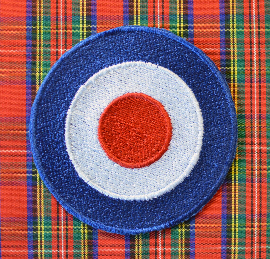 Iron on Patch Mod Target Bullseye Vespa | Etsy