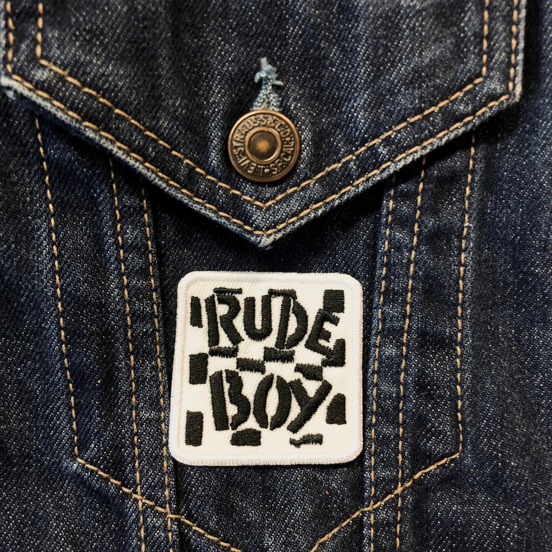 Rude Boy Ska Iron on Patch - Etsy
