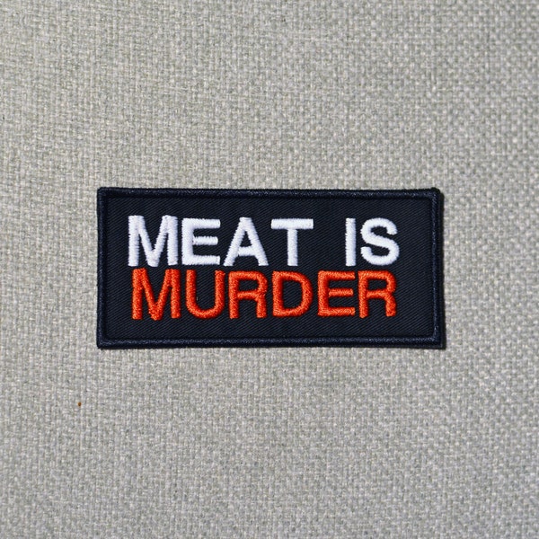 Meat is Murder - Etsy