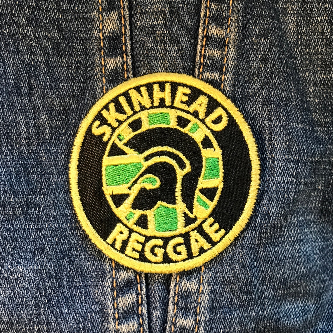 Skinhead Reggae Iron on Patch - Etsy