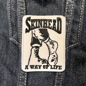 Skinhead Iron on Patch - Etsy