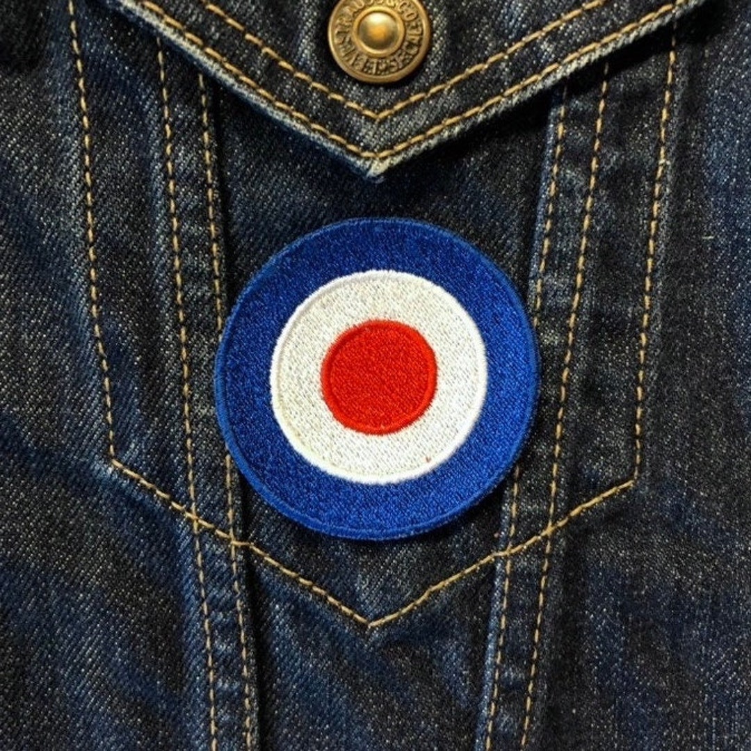 Iron on Patch Mod Target Bullseye Vespa - Etsy